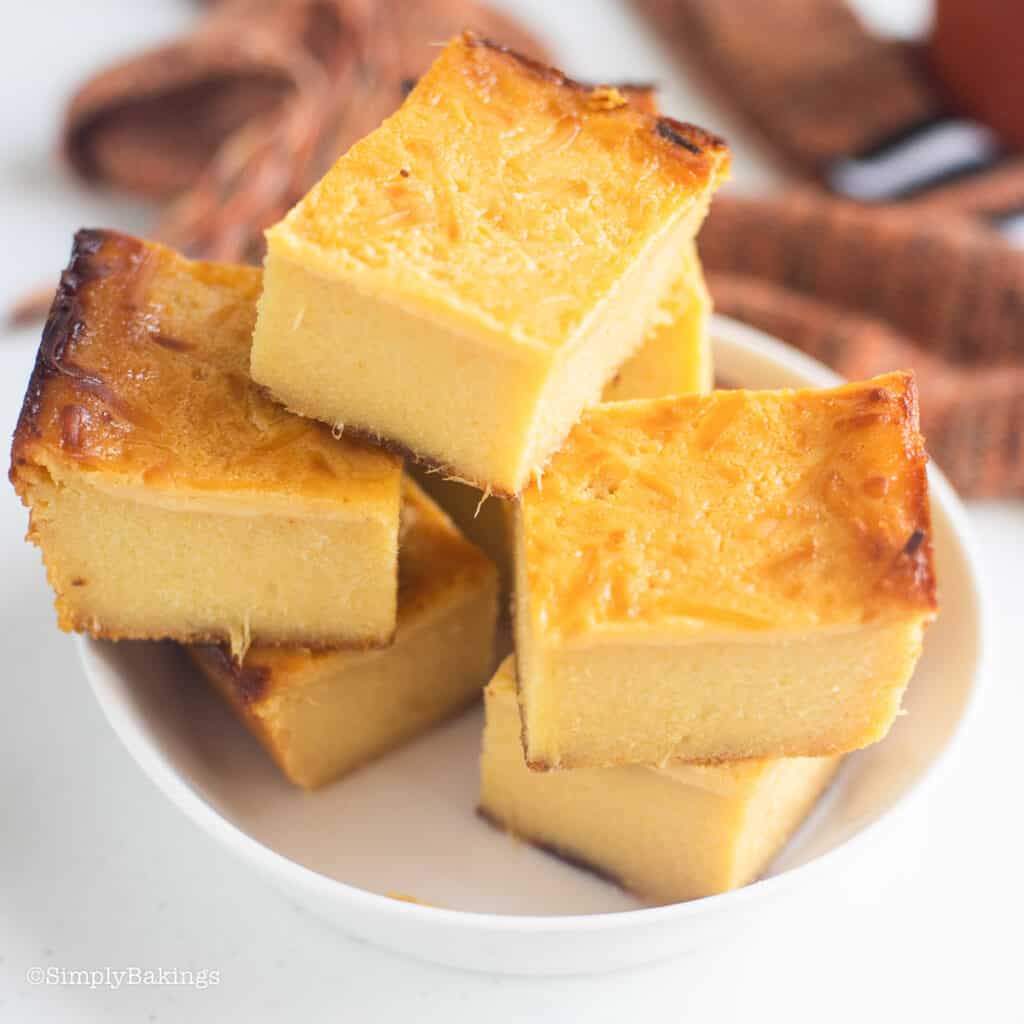 Easiest Cassava Cake Ever