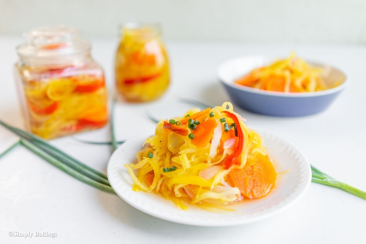 Atsara (Pickled Green Papaya)