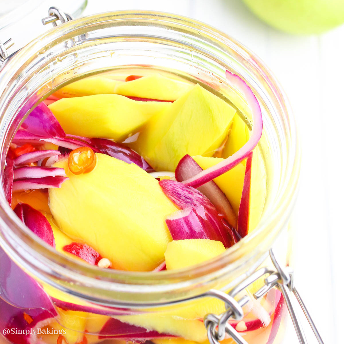Pickled Mangoes (Burong Mangga)