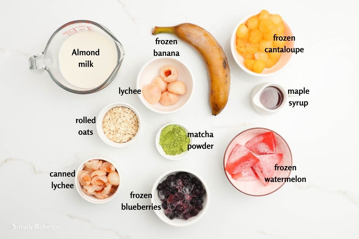 Lychee Smoothie Bowl