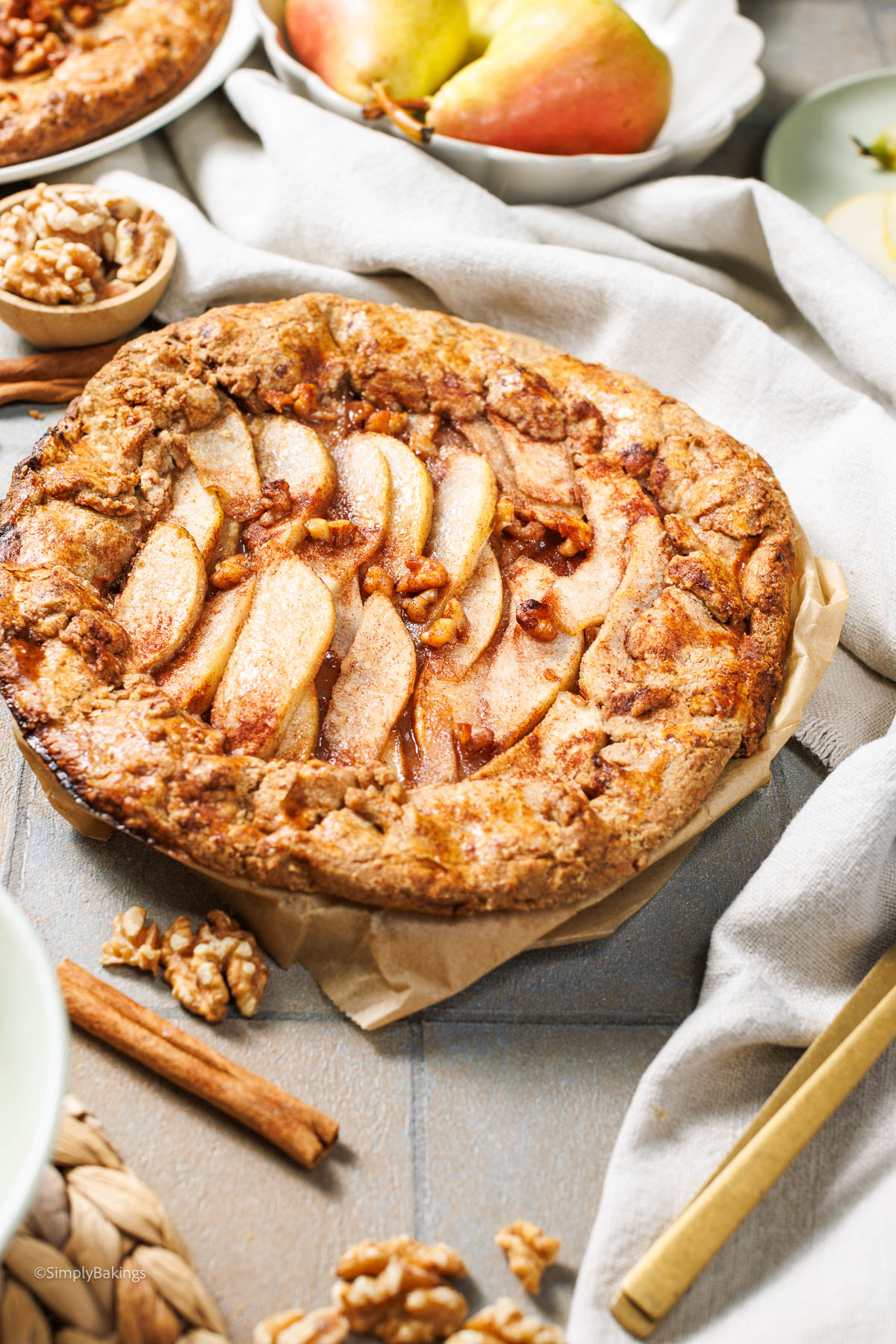 Best EVER Pear Crostata Recipe
