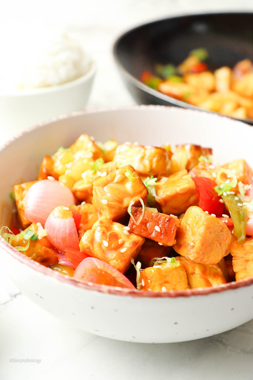 Delicious & Addicting Sweet and Sour Tempeh