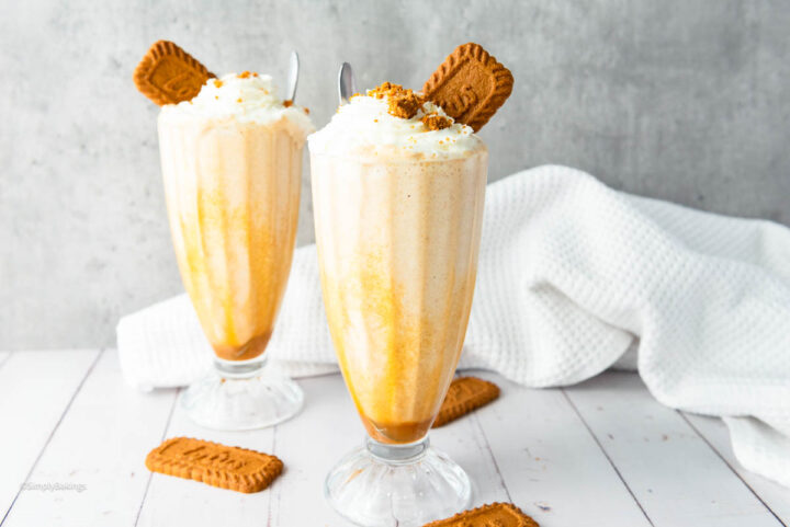 Creamy Biscoff Milkshake