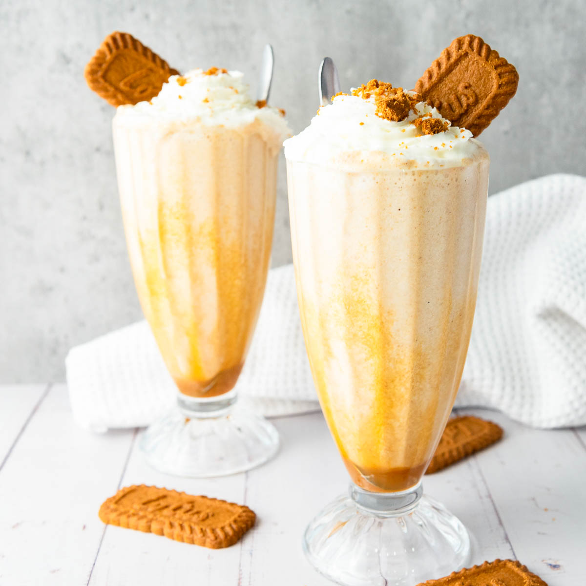 Creamy Biscoff Milkshake