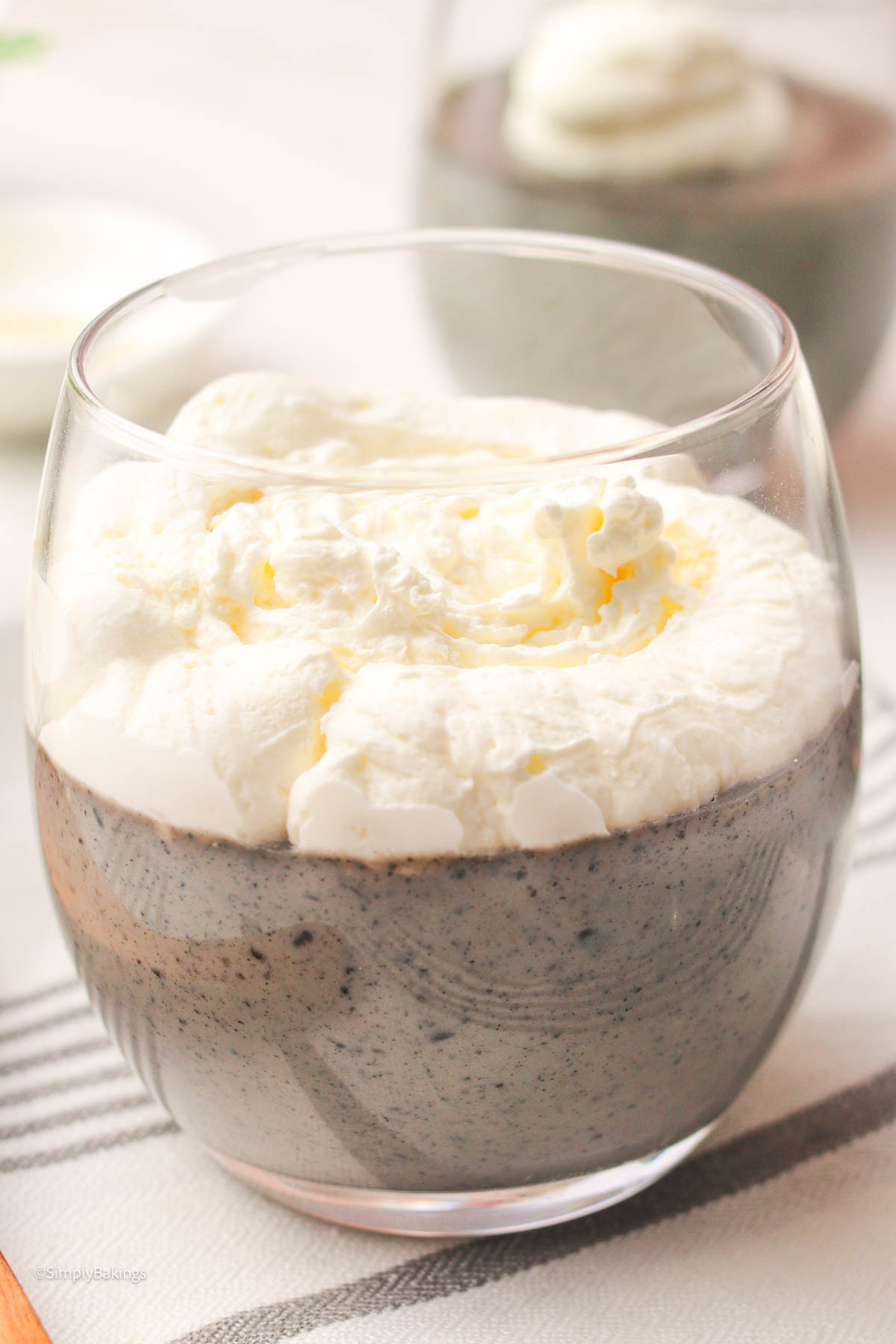 Black Sesame Pudding