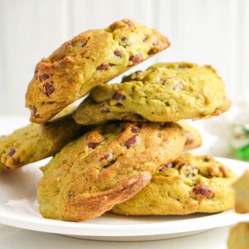 Soft and Chewy Matcha Cookies